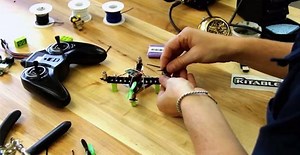 This project will allow you to build your own drone with LEGO pieces
