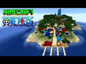 MINECRAFT Shellstown One Piece MAP ! for BEDROCK / FORGE 🤯