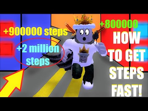HOW TO GET STEPS FAST in SPEED CITY! (Roblox)