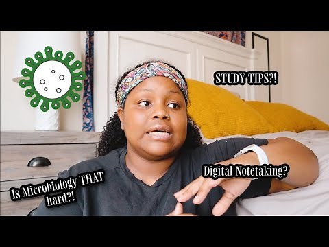 how I passed microbiology with an A! | Study Tips for Pre-Nursing!
