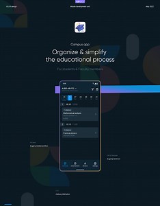 Campus — Timetable Mobile App UX/UI