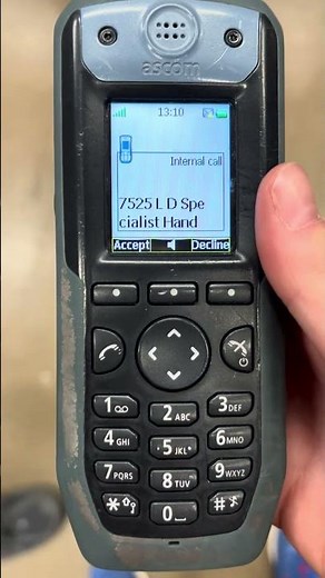 Ascom d81 DECT IP Phone Ringing