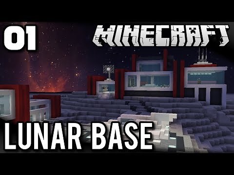 Let's Build a Lunar Base - Part 1 | Minecraft Let's Build