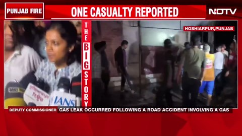 LPG Tanker Explosion In Punjab Kills One, Injures Others |