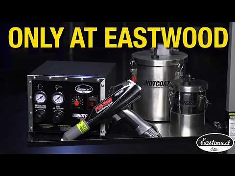 Eastwood Elite PCS-1000 Powder Gun: Pro Powder Coating System! Power - Performance - Results!