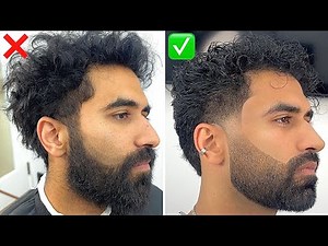 How To Fade a Perfect Beard 🔥