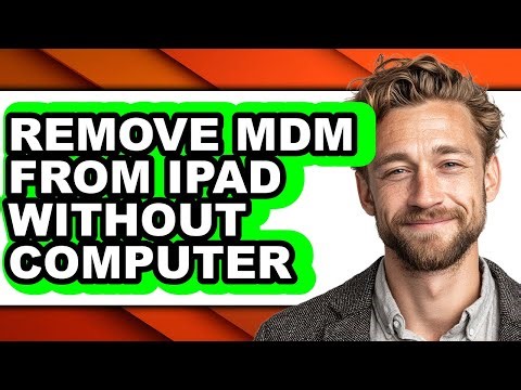How to Remove Mdm from Ipad Without Computer (only Way)