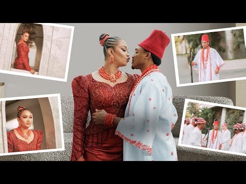 Blissful Beginning: Shawn Faqua & Dr. Sharon Ifunanya’s Traditional Wedding