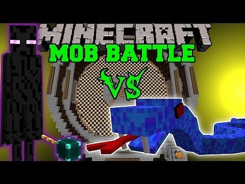ENDER LORD VS SEA VIPER & SHELOB - Minecraft Mob Battles - Legendary Beasts Mods