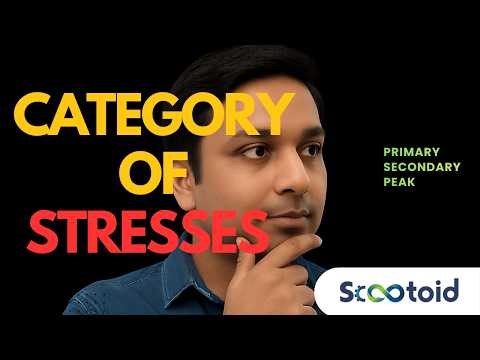 Broad Category of Stresses | Primary membrane Stress | Secondary Stress | Peak Stress