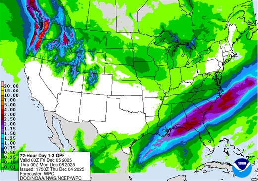 Is there another cold front moving toward Florida? See the forecast