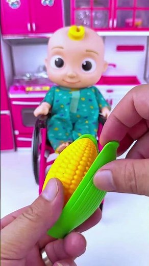 Mini Cocomelon Eating Corn Set Toys | Satisfying Unboxing with Simba Unboxing Toys #shortviral