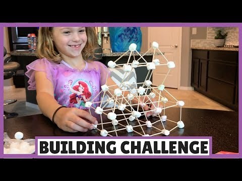 A Building Challenge with Toothpicks and Marshmallows