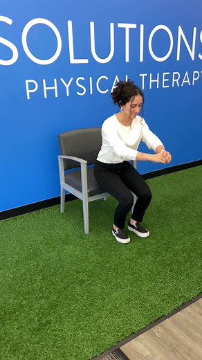 🪑💪 Master the Sit-to-Stand and elevate your at-home fitness routine! Strengthen your lower body, improve balance, and boost overall fitness with this simple yet powerful movement. Let’s rise up together! 🆙 #SitToStand #FitnessMotivation #StrongBodyStrongMind #AtHomeExercise #AtHomeWorkout #NoEquipmentWorkout #ChoosePT #HowTo #FunctionalFitness #StabilityTraining | PT Solutions Physical Therapy