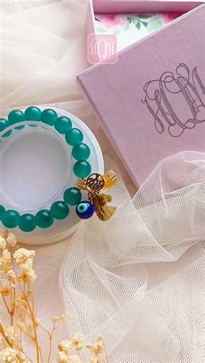 In just a few days, 2026 na. Ready ka na ba ? ☺️ Step into the new year wearing Transformative Teal Lucky Bracelet — the lucky bracelet that moves with your goals, not just your outfit. 😉 #houseofmonogram #expressionsofyou #craftedforyou #elegantjewelrydesigns | House of Monogram