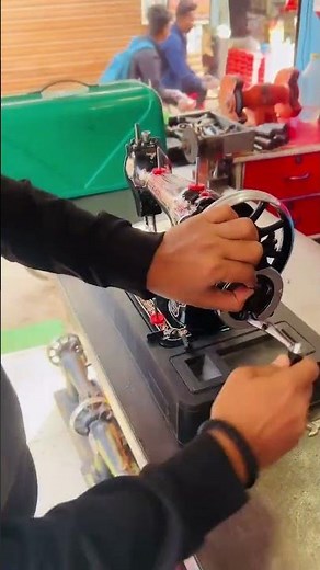 सिलाई मशीन का हैंडल कैसे सेट करें-Silai machine hand wala Kaise set kare#trending #sewingmachine