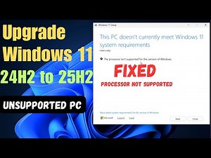 Unsupported Processor? Here’s How to Install Windows 11 Anyway!