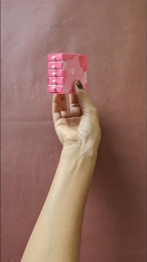 diy Mini drawer with matchbox♥️ #craft #art #youtubeshorts #diy