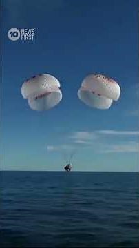 NASA Astronauts Stuck In Space Splash Down Near Florida | 10 News First