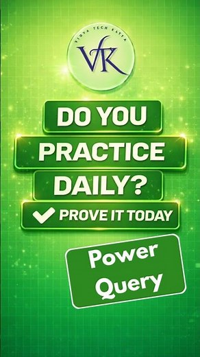 Power Query Basics Quiz Part 5 | CSV (Comma Separated Values) #vidyatechkatta #excel #powerquery