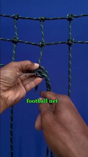 knots for making ball or cargo nets #net #knot