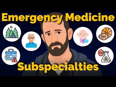 16 Emergency Medicine Subspecialties Explained 🚨