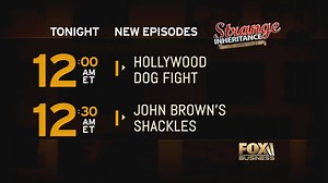 Don't miss two new episodes of Strange Inheritance with Jamie Colby tonight starting at 12:00a ET on Fox Business! | Strange Inheritance