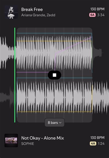 Break Free x Not Okay #ariana #arianagrande #sophie #spotify #spotifymix