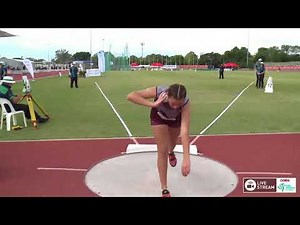 U13 Womens Shotput - Part 1 - 2018 Coles Little Athletics Championships