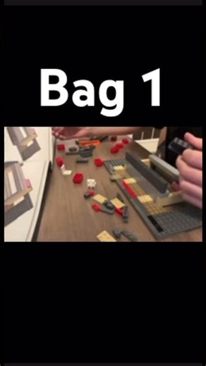 Building the NASA Artemis space launch system Lego set part 1🫡￼