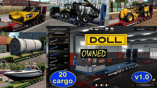 Ownable overweight trailer Doll Panther v 1.5 - Allmods.net