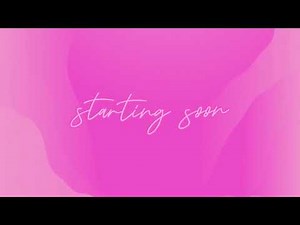 Free Starting Soon Screen | Stream Overlay for Twitch & YouTube | Free Stream Overlays | Start Scene