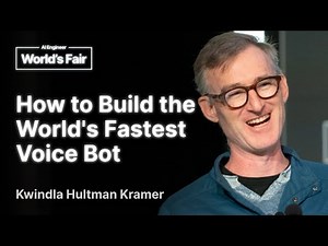 How to build the world's fastest voice bot: Kwindla Hultman Kramer