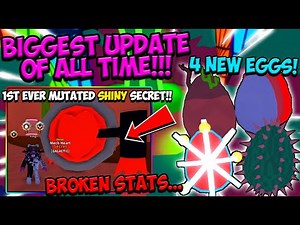 ☣️MUTATIONS☣️ BIGGEST UPDATE OF ALL TIME!! ONLY MUTATED SHINY SECRET!! - Science Simulator (Roblox)