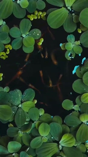 Beautiful fish playing In a pond |pond view|#shorts #trendingshorts