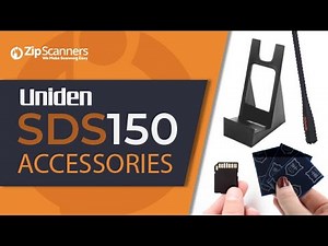 Uniden SDS150 Digital Police Scanner | Accessory Overview