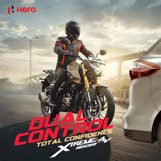 1.2K reactions · 64 shares | Powered by an advanced Dual-Channel ABS system, the Xtreme 160R 4V elevates braking performance to a new benchmark. Every stop is measured, every response is precise, and every ride is supported by intelligent stability control—ensuring you remain in command, even in the most demanding conditions. #DualChannelABS #Xtreme160R4V #HeroBangladesh #HerorDeshBangladesh | Hero Bangladesh | Facebook
