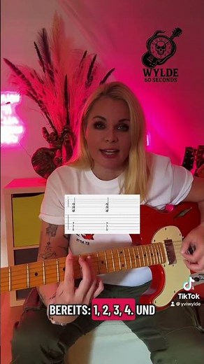 Wylde 60 Seconds - Rhythmik Viertelnoten