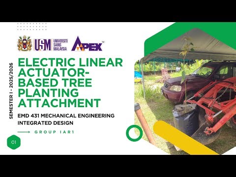 ELECTRIC LINEAR ACTUATOR-BASED TREE PLANTING ATTACHMENT (IAR1) | EMD431 | USM