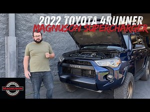 We Installed A Magnuson Superchargers TVS1320 4Runner 4.0L Supercharger System On A 2022 4Runner!