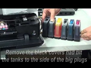 Continuous ink supply system Installation for Canon MG6360 MG5460