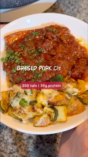 12K views · 122 reactions | High Protein Recipes: Braised Pork Chop Arrabbiata ❤️ Check out Godrics Meatshop for quality meat cuts! | Coach Foodie | Facebook