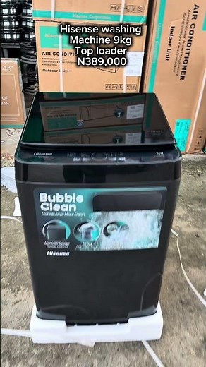 Enjoy smarter washing with the Hisense 9KG Top Load Washing Machine #IKGarlic#HisenseWashingMachine