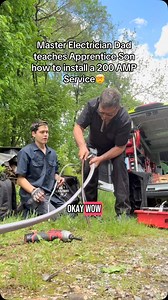 197K views · 14K reactions | How Electricians prepare their Wire for a 200 AMP Overhead Service at a Residential Home #electrician #electricalcontractor #bluecollar #contractor #electrical #ev #hendythesparky #apprentice #trending | Chris Henderson | Facebook