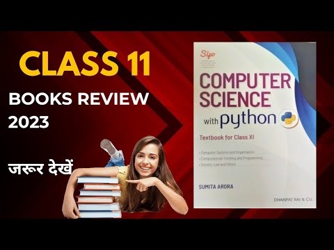 Computer science with python class 11 by sumita Arora books review 2023