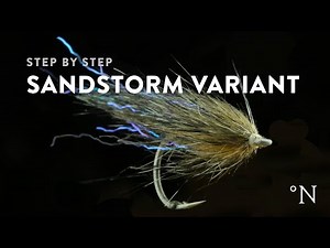 Fly Tying instruction on how to tie the Sandstorm