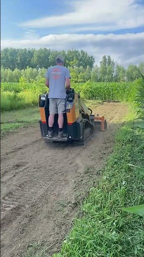 From wild and weedy to seed-ready perfection 🌱💪 Our Power Rake turns chaos into clean.