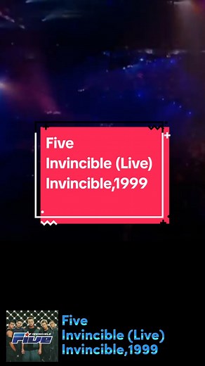 Five's Live Performance of 'Invincible' – 90s Pop Classic