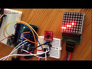 Arduino SbS Preview - MAX7219 with 8x8 LED matrix display