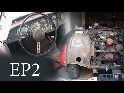 1957 Triumph TR3 restoration - EP2 - disassembly progress